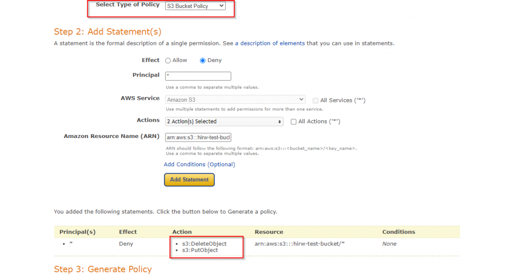 How to make an Amazon S3 bucket read-only? – Big Data In Real World